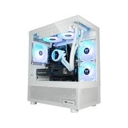 Thermaltake FTW V170A 5060Ti Snow, Gaming-PC wei&szlig;/transparent, Windows 11 Home