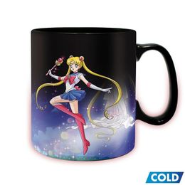 Sailor Moon Sailor & Chibi - Tasse mit Thermoeffekt Tasse multicolor ABYMUGA629