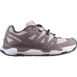 Sneaker Salomon "XC ROAM LTR W", Gr. 38,5, weiß (hushed violet, nirvana, weiß), Leder, Textil, Schuhe