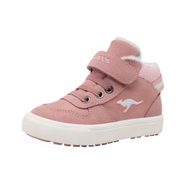 Sneaker Kangaroos "Kavu Shady EV", M&auml;dchen, Gr. 24, rosa (dusty rose, frost pink), Textil, Schuhe Sneaker, gef&uuml;ttert