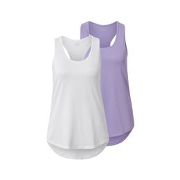 Tchibo - 2 Funktionstops - Damen - Gr. S - lila