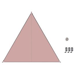 Bent Sonnensegel TC-Zip Canvas Scandinavian misty rose