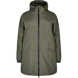 ZIZZI Between-Seasons Parka 'CACAM' female Green size XXL