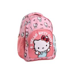 Hello Kitty Kinderrucksack f&uuml;r Schule & Reise Tasche mit R&uuml;ckengurten
