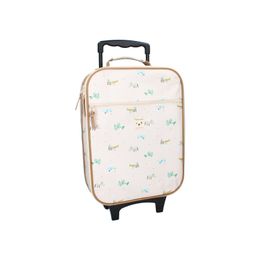 Kidzroom Kindertrolley mit Flugzeug-Print Koffer f&uuml;r Kinder Rollkoffer