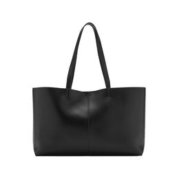 Mango Shopper 'MANU' Damen Gr&ouml;&szlig;e One Size schwarz