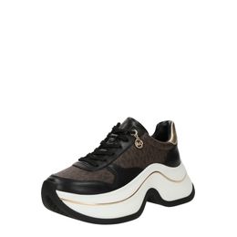 Michael Michael Kors Sneaker 'ARLA' Damen Gr&ouml;&szlig;e 37 braun / gold / schwarz