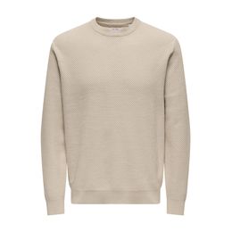 Only & Sons Only & Sons Pullover 'ONSMORGAN' Herren Gr&ouml;&szlig;e XS silbergrau