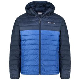 Große Größen Columbia Wattierte Steppjacke mit Omni-Heat Reflective-Futter Farbe kornblau Größe: 4XL