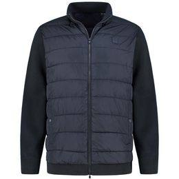 Jack & Jones Große Größen Jack&Jones Steppjacke im Materialmix Farbe marine Größe: 7XL