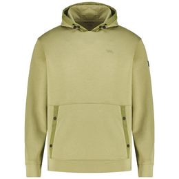 Große Größen Camel Active Hoodie mit Stretch Farbe grün Größe: 5XL
