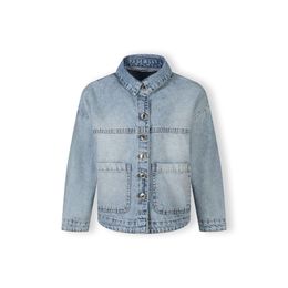 MINOTI Jacke M&auml;dchen Gr&ouml;&szlig;e 140/146 blue denim