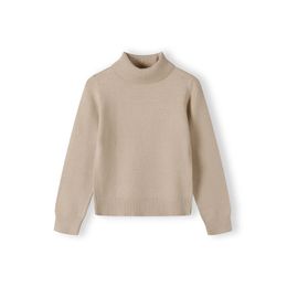 MINOTI Pullover M&auml;dchen Gr&ouml;&szlig;e 104/110 dunkelbeige