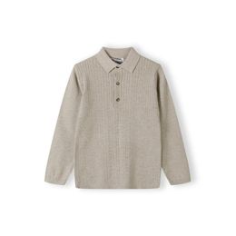 MINOTI Pullover Jungen Gr&ouml;&szlig;e 98/104 dunkelbeige