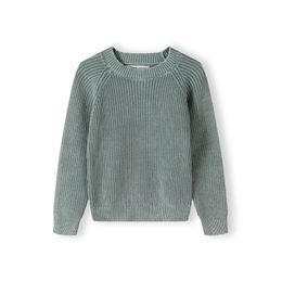 MINOTI Pullover Jungen Gr&ouml;&szlig;e 122/128 pastellgr&uuml;n