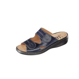 Belvida Damen Pantolette, blau, Gr&ouml;&szlig;e 42
