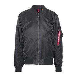 Alpha Industries Jacke 'Dragon' Herren Größe M dunkelgrau / rot / schwarz / weiß