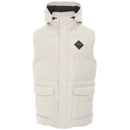 Threadbare. Threadbare Weste 'Athletic' Herren Gr&ouml;&szlig;e L creme