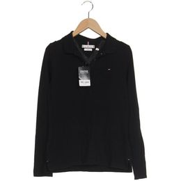 Tommy Hilfiger Poloshirt Damen Größe S Second Hand schwarz