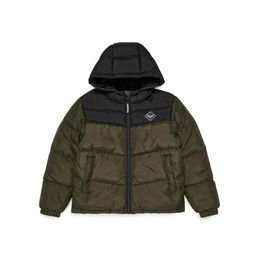 Threadboys Jacke Jungen Gr&ouml;&szlig;e 158 khaki / schwarz