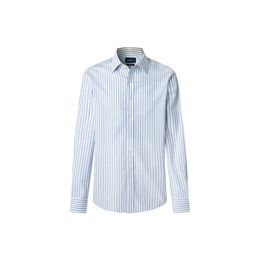 Hackett London Hemd Herren Größe XXL hellblau / weiß