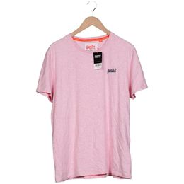 Superdry T-Shirt Herren Größe XXL Second Hand pink