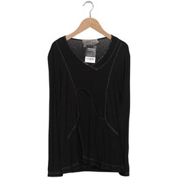 ELISA CAVALETTI Langarmshirt Damen Größe M Second Hand schwarz