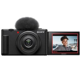Sony Kompakt Kamera ZV-1F - Schwarz + ZEISS Tessar T* 20mm f/1.2 f/1.2