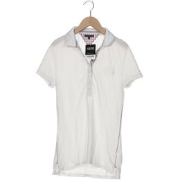 Tommy Hilfiger Poloshirt Damen Größe M Second Hand weiß