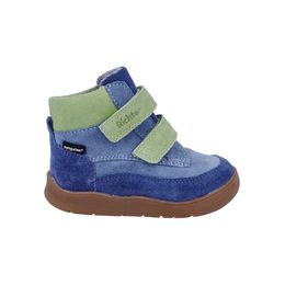 Richter Shoes Leder-Barfu&szlig;schuhe "Samy" in Blau/ Gr&uuml;n - 43% | Gr&ouml;&szlig;e 30 | Lauflernschuhe