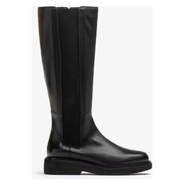 Unisa Leder-Stiefel in Schwarz - 33% | Größe 38 | Damen-stiefel