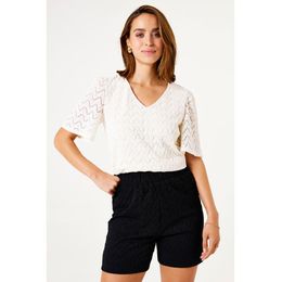Garcia Shirt in Cremre - 40% | Gr&ouml;&szlig;e L | Damen-tops