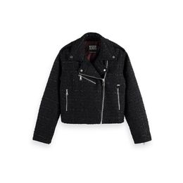 Scotch & Soda Scotch & Soda &Uuml;bergangsjacke in Schwarz - 79% | Gr&ouml;&szlig;e L | Damenjacken