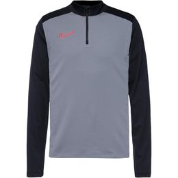 Nike Funktionsshirt 'Academy' Herren Gr&ouml;&szlig;e XL dunkelgrau / feuerrot / schwarz