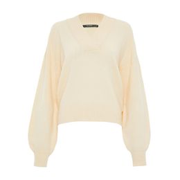 Threadbare. Threadbare Pullover 'Bloom' Damen Gr&ouml;&szlig;e L creme
