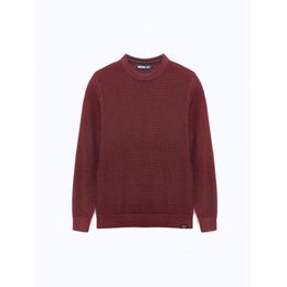Big Star Pullover 'CARLO' Herren Gr&ouml;&szlig;e XL dunkelrot