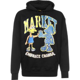 Market Sweatshirt 'Market Dark and Light Duck Chinatown' Herren Gr&ouml;&szlig;e XL mischfarben / schwarz