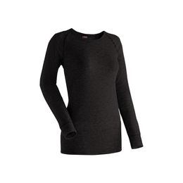 Shirt & Hose Maier Sports "Lena", Damen, Gr. L, schwarz, 100% Polyester, KOB Set-Artikel, Damen Ski-W&auml;sche-Set, Funktionsw&auml;sche, Lange Unterhose + Unterhemd