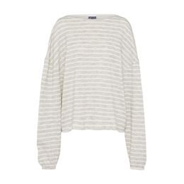 Urban Classics Pullover Damen Gr&ouml;&szlig;e S hellgrau / wei&szlig;