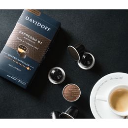 Tchibo - Davidoff Caf&eacute; Espresso 57 Ristretto - 10 x 10 Kapseln - Intensit&auml;t: 11/12