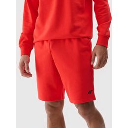 4F Sweatshorts in Rot - 15% | Größe L | Herren-plussize