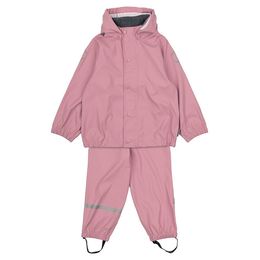 Mikk-line 2tlg. Regenoutfit in Rosa - 43% | Größe 122 | Kinder-outdoor-jacken