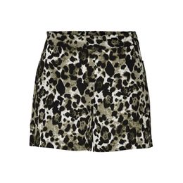 Noisy may Shorts 'Clara' Damen Gr&ouml;&szlig;e 36 hellbeige / gr&uuml;n / schwarz