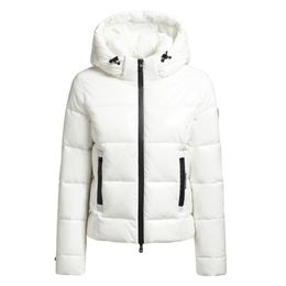 Khujo Jacke 'Fala' Damen Gr&ouml;&szlig;e XXL schwarz / wei&szlig; Winterjacke