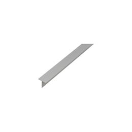 GAH Alberts T-Profil glatt L1.000, B 15xH15mm Aluminium silberfarbig (473112)