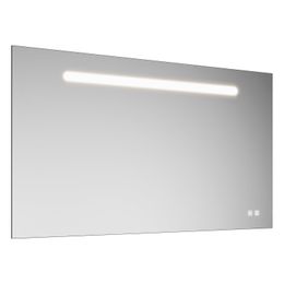 Burgbad Fiumo 2.0 Spiegel 120 cm mit LED-Beleuchtung und Spiegelheizung