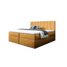 M&ouml;bel Kraft Boxbett mit Bettkasten gelb Ma&szlig;e (cm): B: 120 H: 110 &raquo; M&ouml;bel Kraft