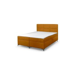 M&ouml;bel Kraft Boxbett mit Bettkasten gelb Ma&szlig;e (cm): B: 120 H: 110 &raquo; M&ouml;bel Kraft