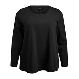 ZIZZI Blusen 'L/S' Damen Gr&ouml;&szlig;e 5XL/6XL schwarz