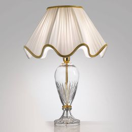 Cremasco Tischleuchte Belle Epoque, 50 cm gold